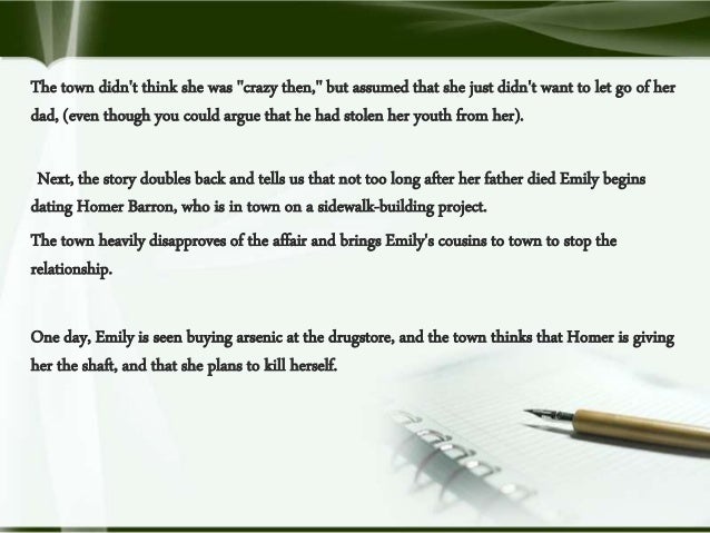 A rose for emily .ppt