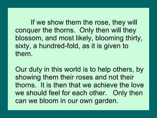 A Rose That God Created | PPT