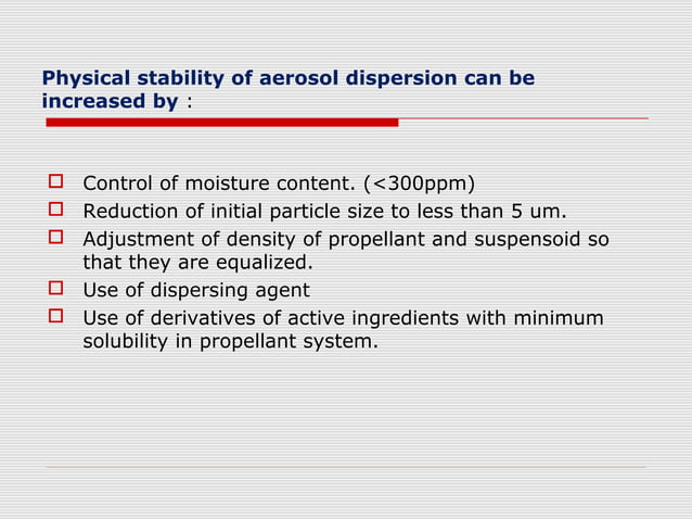 Arosol Dosage Form | PPT | Lung and Respiratory Health | Diseases and ...