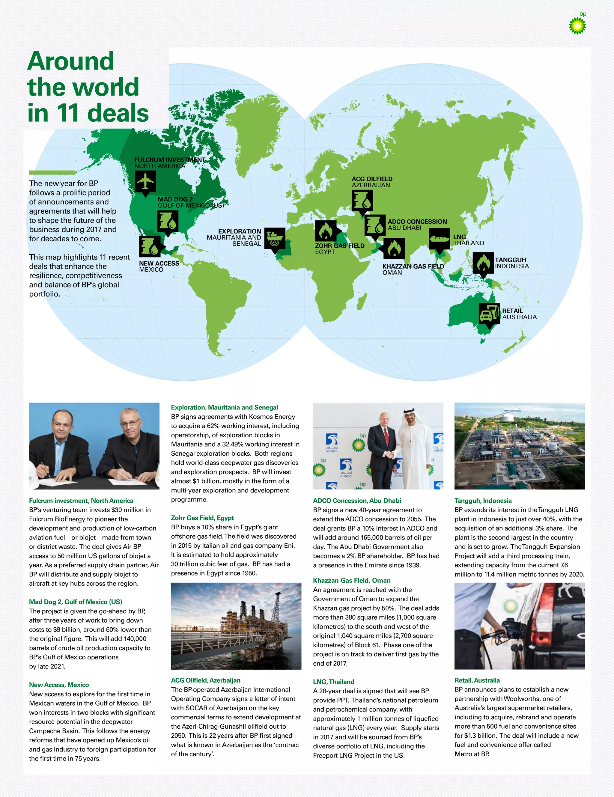 BP Around the world in 11 deals | PDF