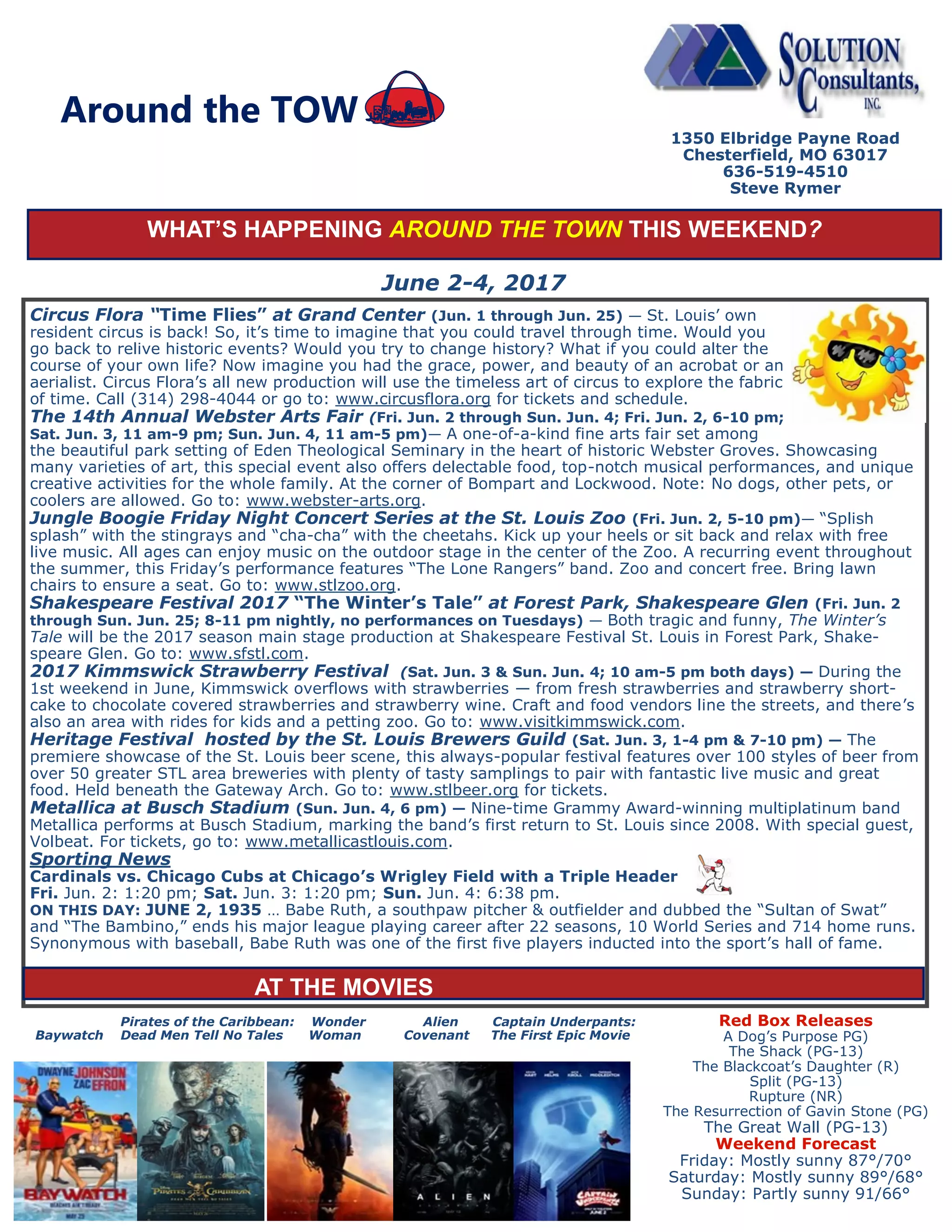 Around the town june 2-4 | PDF