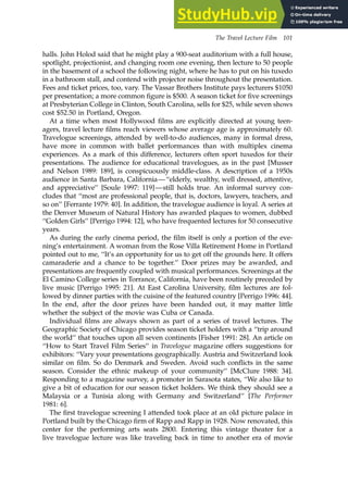 Around The World In Eighty Minutes The Travel Lecture Film | PDF