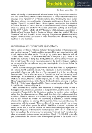 Around The World In Eighty Minutes The Travel Lecture Film | PDF