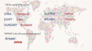 Around the world_quiz | PPT