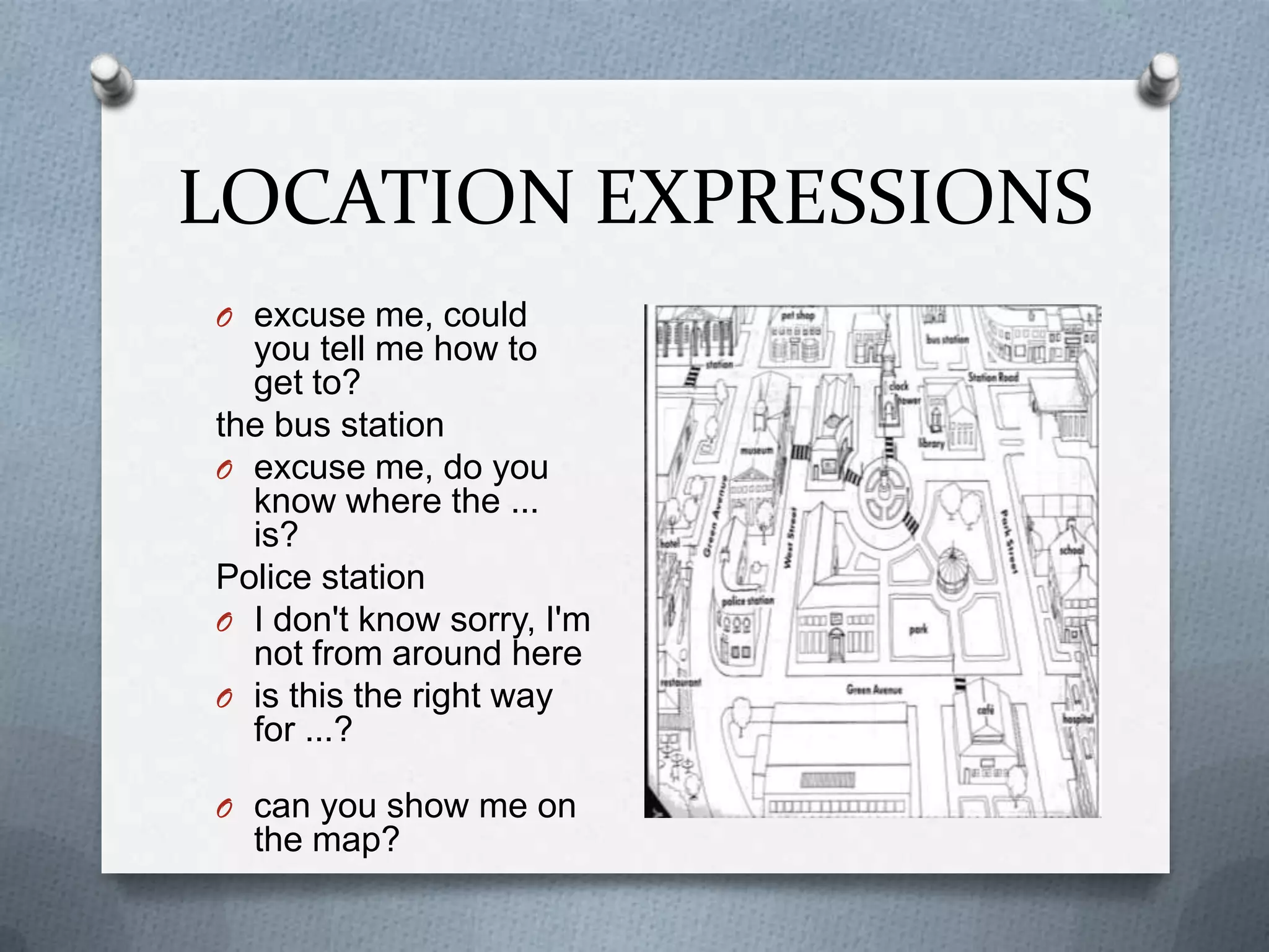 Around town unit 6 | PPTX