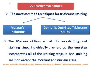 A Routine and Special Staining in Histopathology LAB practice lec ...