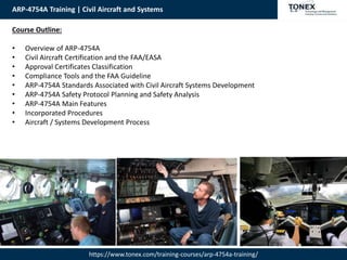 ARP-4754A Training - Civil Aircraft and Systems : Tonex | PPTX