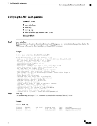 Arp config-arp | PDF
