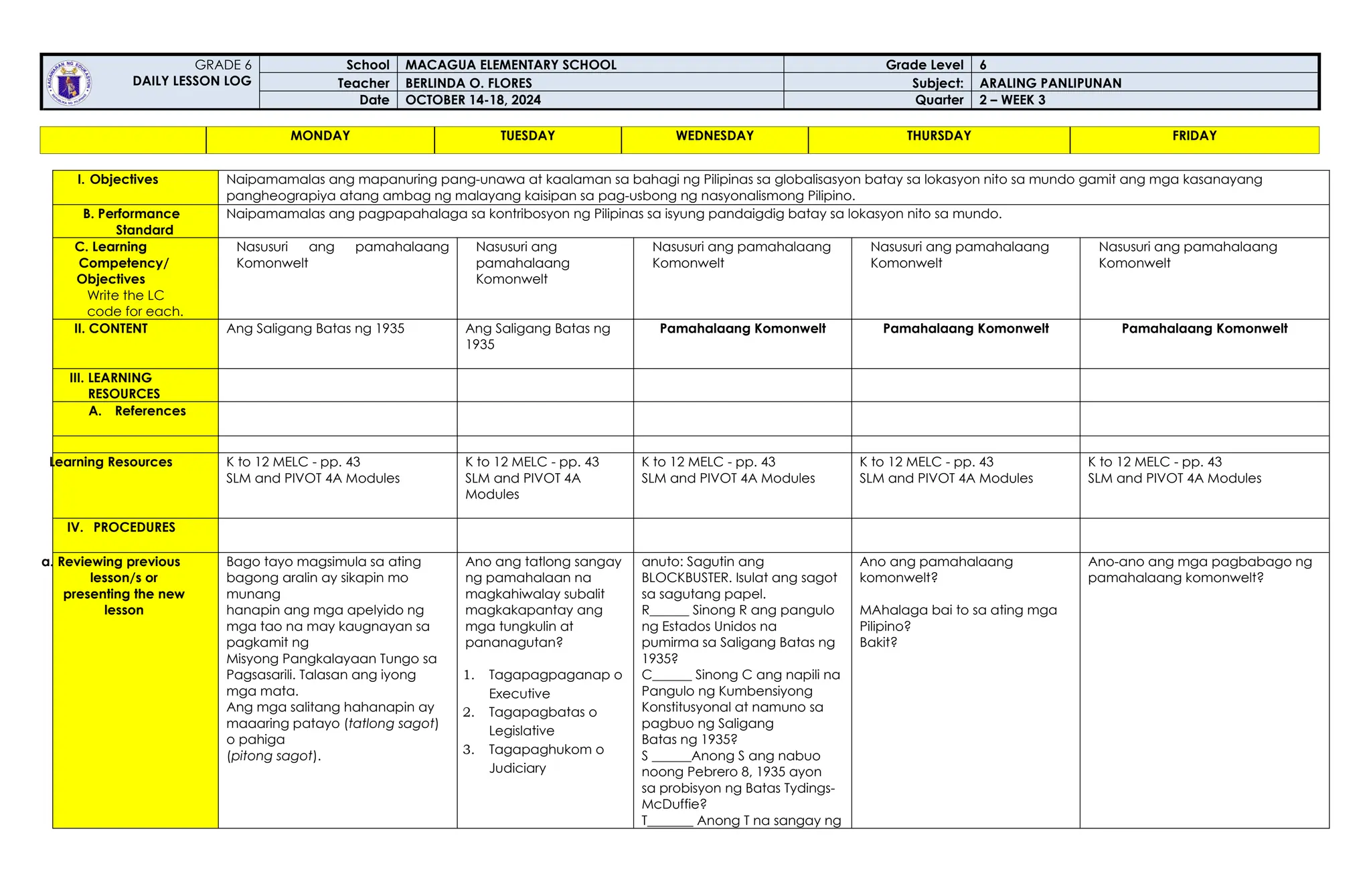ARALING PANLIPUNAN WEEK TWO QUARTER 2.docx