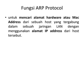 ARP (address resolution protocol) | PPT