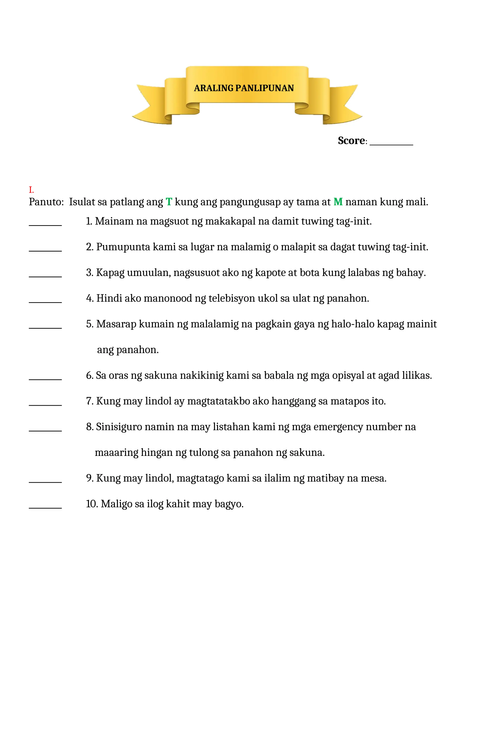 Grade 6 1st Quarter ARPAN Class 2023-2024.docx