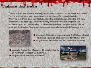 Visiting unpleasent places | PPT