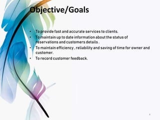 Hotel Reservation System Presentation | PPTX