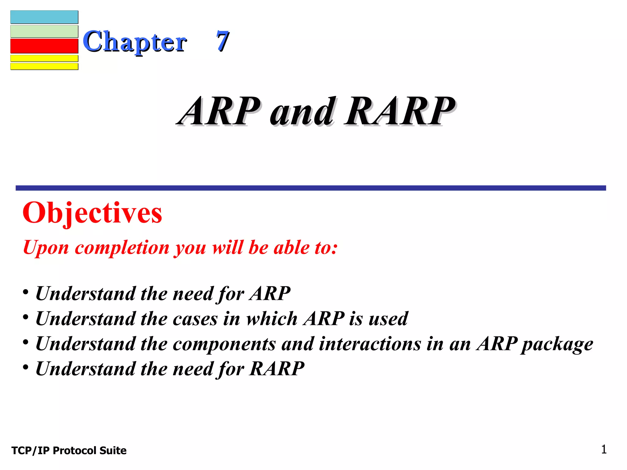 Arp and rarp | PPT