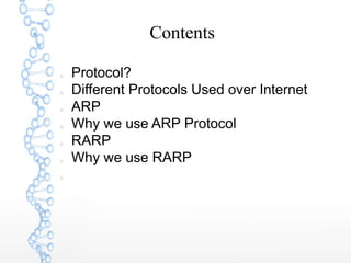 Arp and rarp | PPTX