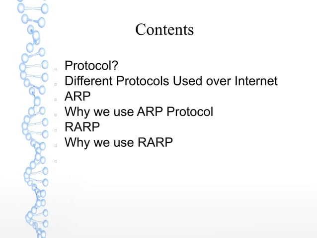 Arp and rarp | PPTX