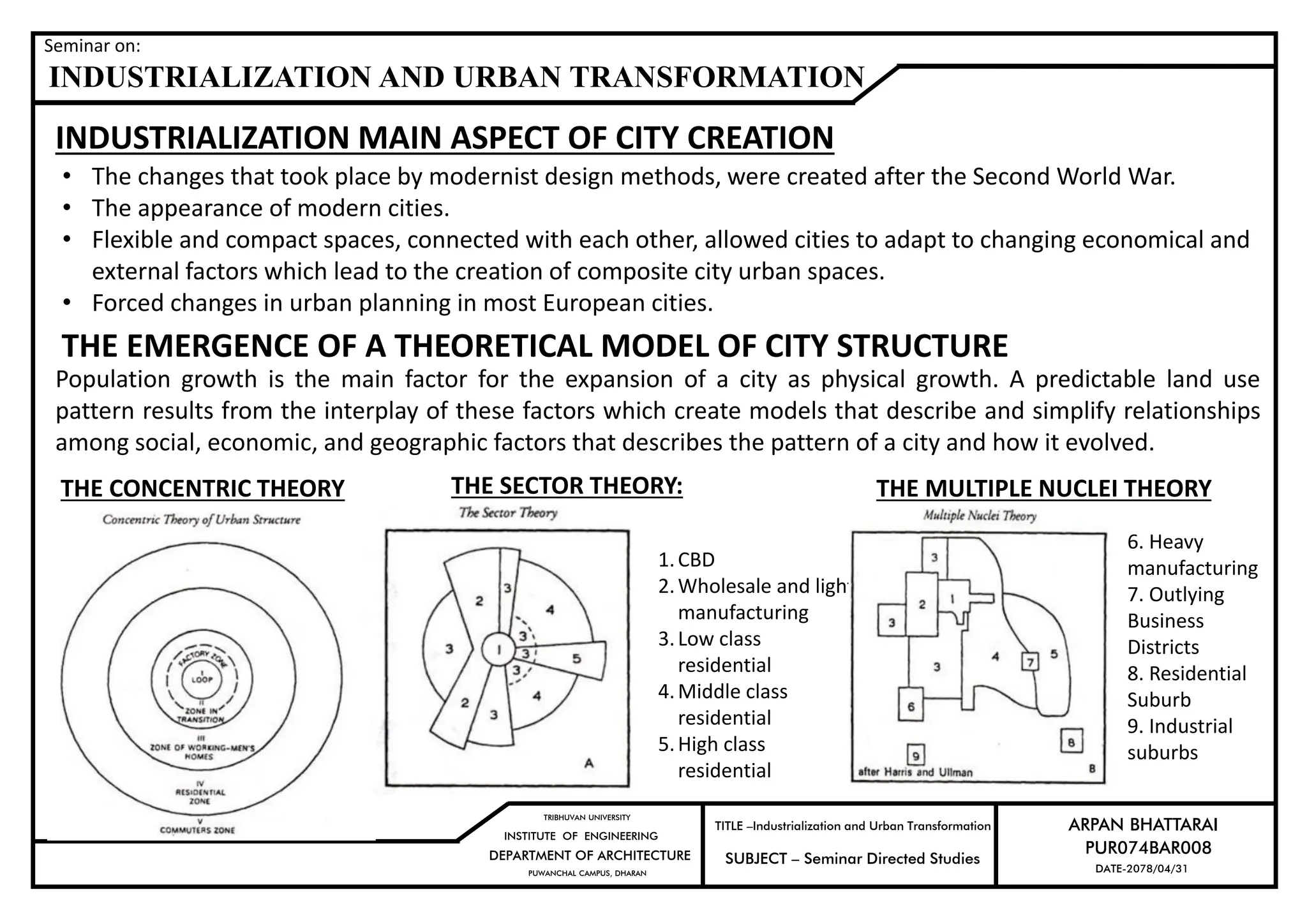 INDUSTRIALIZATION AND URBAN TRANSFORMATION | PDF