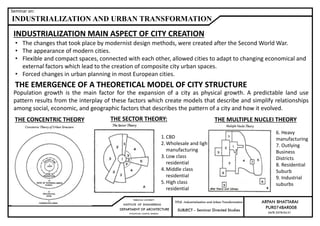 INDUSTRIALIZATION AND URBAN TRANSFORMATION | PDF