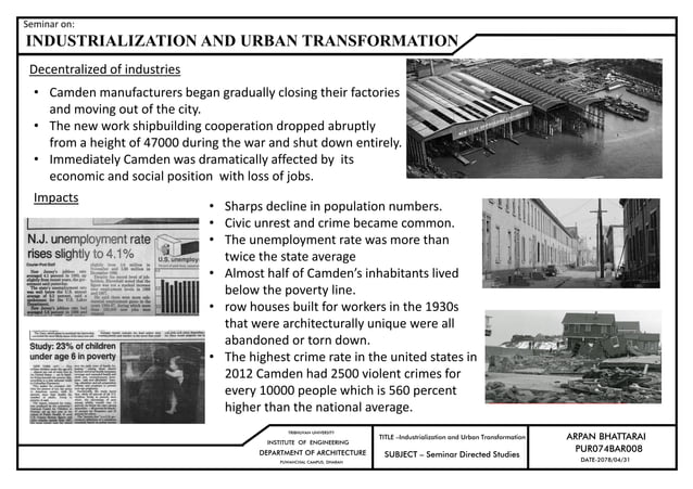 INDUSTRIALIZATION AND URBAN TRANSFORMATION | PDF