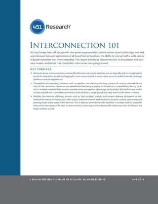 Interconnection 101 | PDF | Internet | Computing