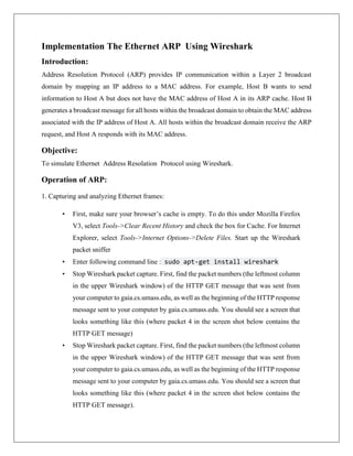 Arp fainal 000 Computer Networking | PDF