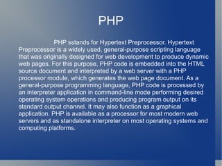 PHP | PPT