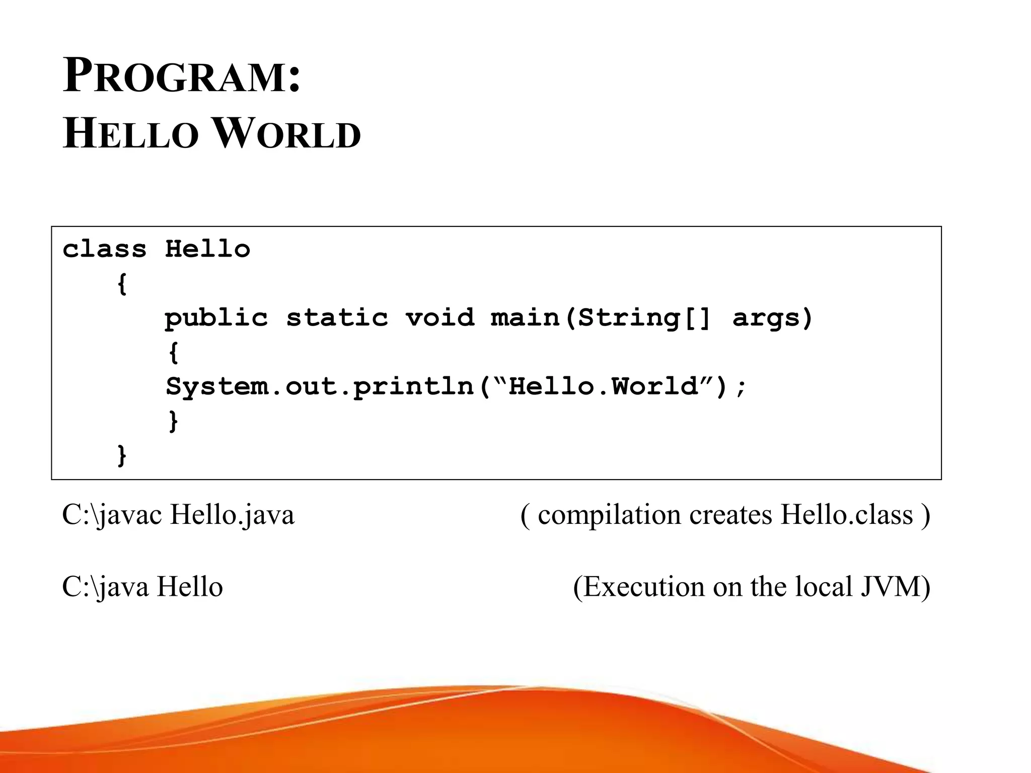 Core Java Presentation | PPT