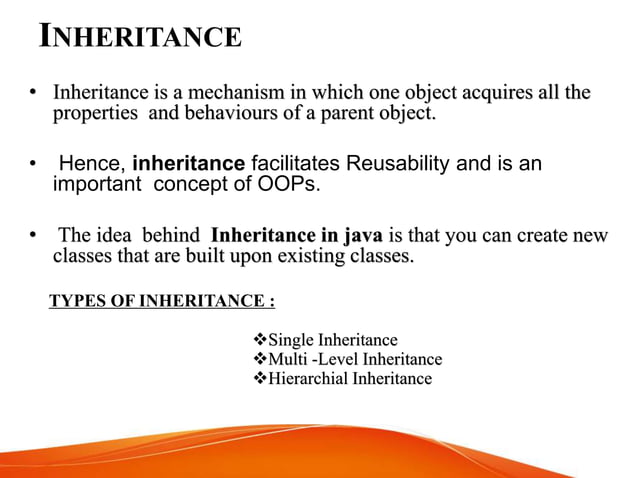 Core Java Presentation | PPT