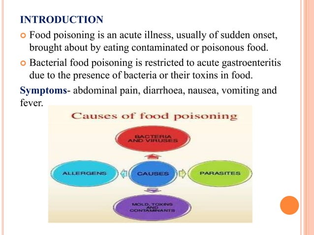 Food poisoning | PPTX | Infectious Diseases | Diseases and Conditions