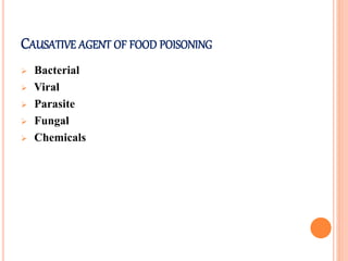 Food poisoning | PPTX