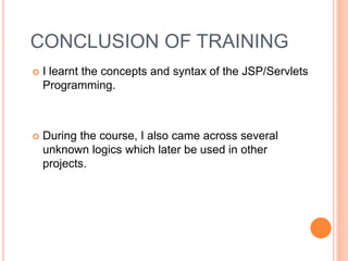 Arpita industrial trainingppt | PPT