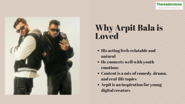 Arpit Bala – Talented Rapper & YouTuber from Faridabad | PDF