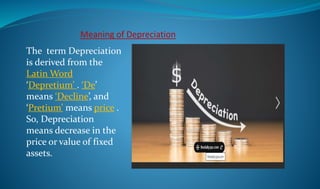Depreciation | PPTX