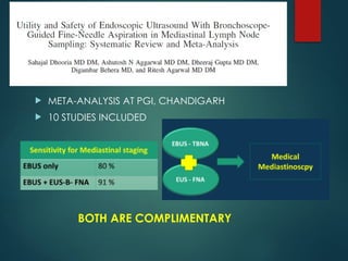 Mediastinal anatomy and staging (Invasive & Non Invasive) | PPTX
