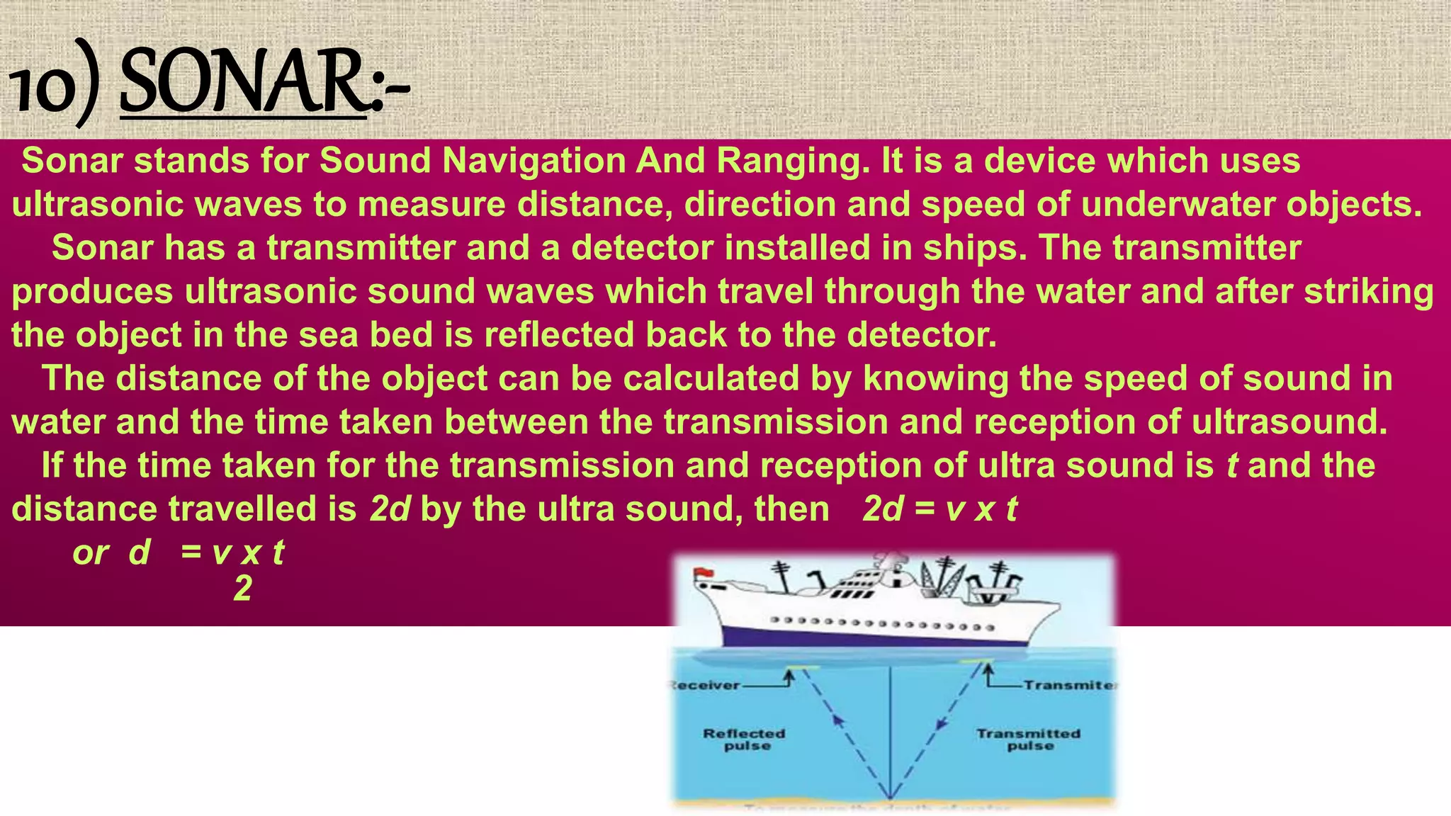chapter sound for class 9 ppt | PPTX