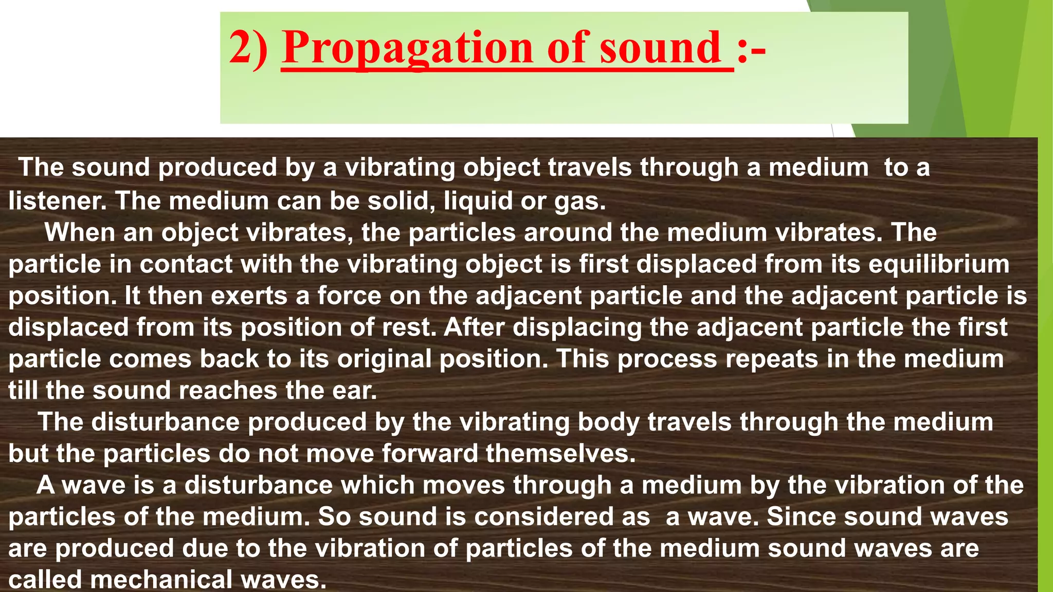 chapter sound for class 9 ppt | PPTX