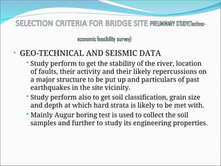 Selection Criteria of Bridges Site and Criterias.ppt