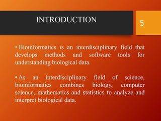 Bioinformatics Gaussian by ChARM’s | PPTX