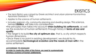 EKISTICS | PPTX