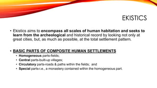 EKISTICS | PPTX