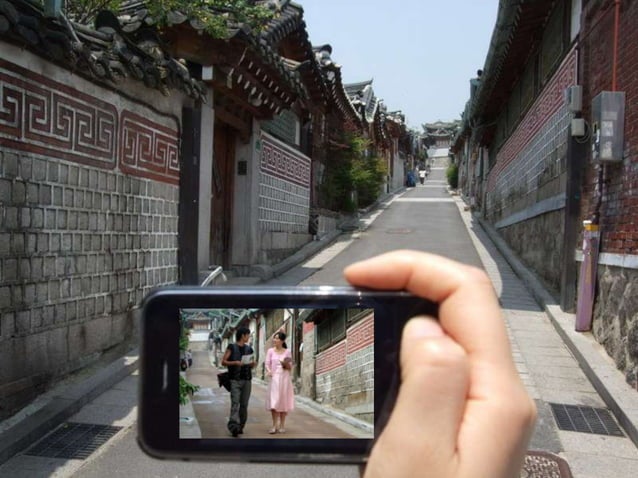 Mobile AR POI Bukchon, Korea | PPT