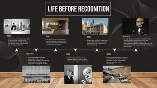 PHILIP JOHNSON The First Winner of Architecture's Nobel Prize | PDF