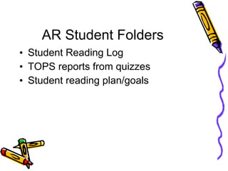 Accelerated Reader Teacher Training | PPT