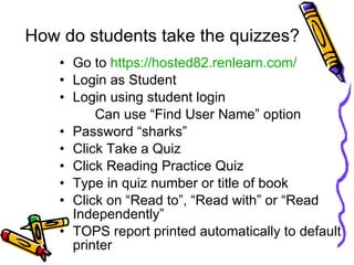 Accelerated Reader Teacher Training | PPT