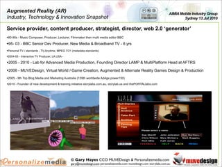 Augmented Reality Barriers & Drivers for Widespread Adoption | PDF