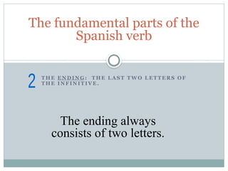 AR Present Tense WEB ppt of spanish verbs | PPT