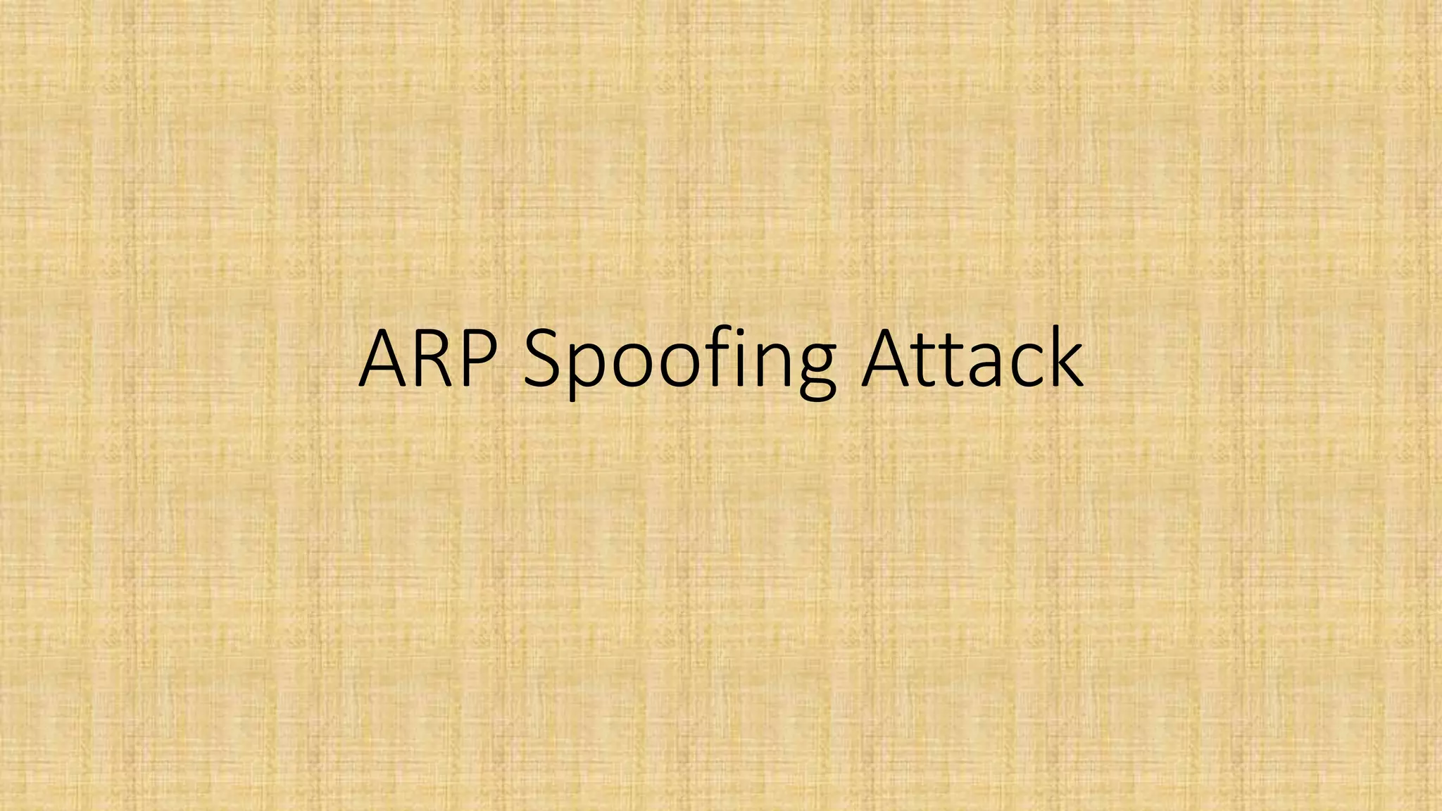 ARP Spoofing.pptx