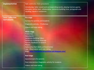 Arp Task Continuity Chain | PPT