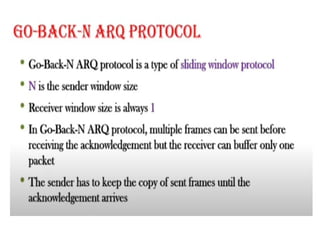 ARQ is an error-control strategy used in a two-way communication system ...