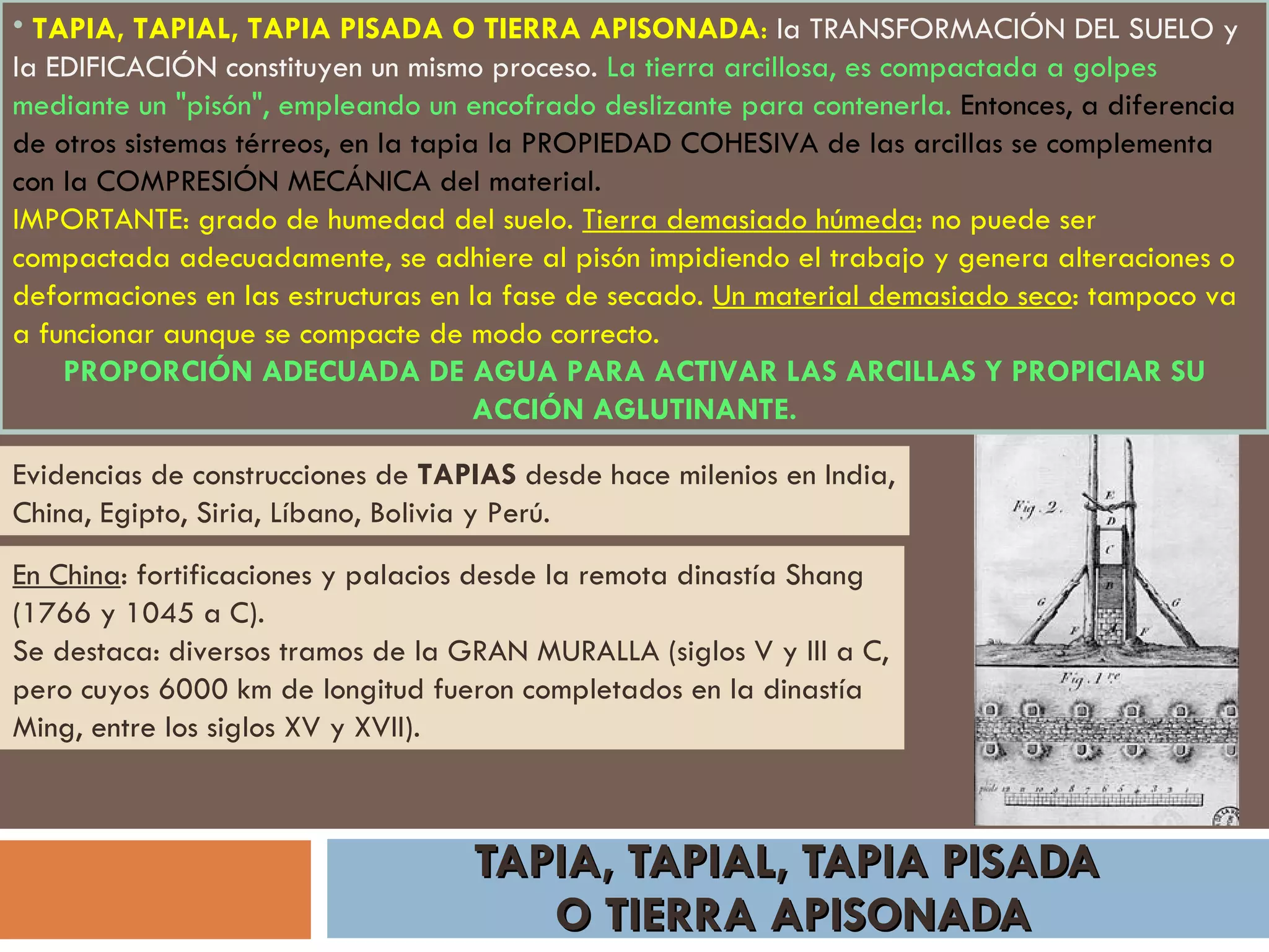 Arq de tierras | PPS